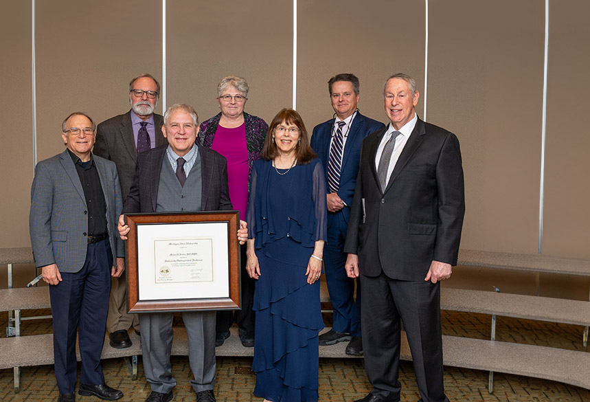 Michael J. Boivin honored with University Distinguished Professor ...